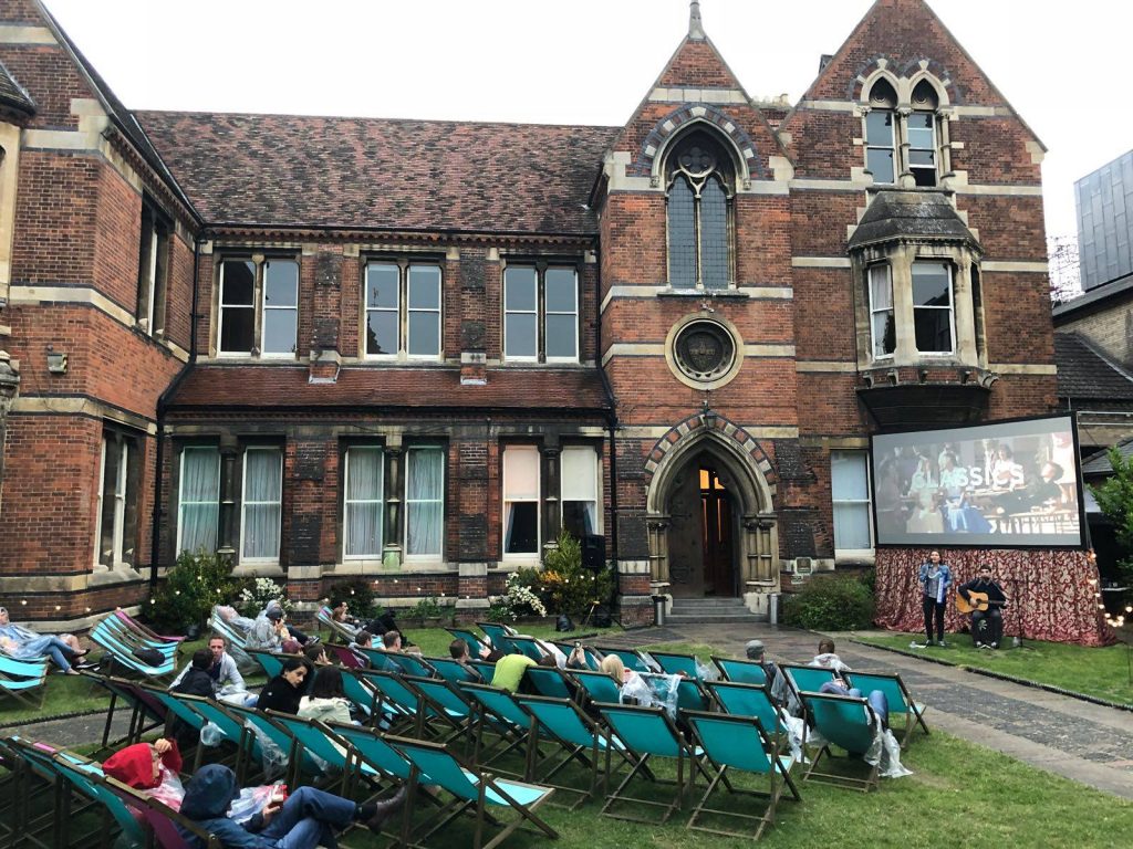 Bar 1815 showing Pulp Fiction - outdoor screening by Enchanted Cinema ...